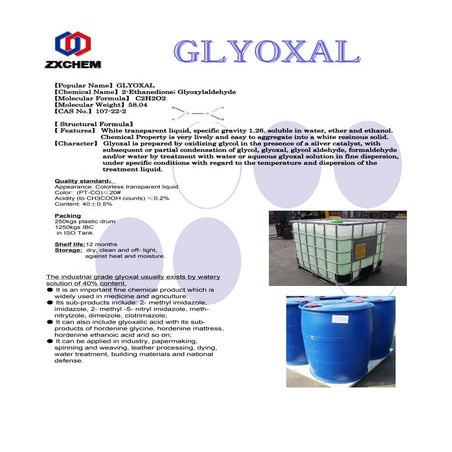 Glyoxal 40% | PDF