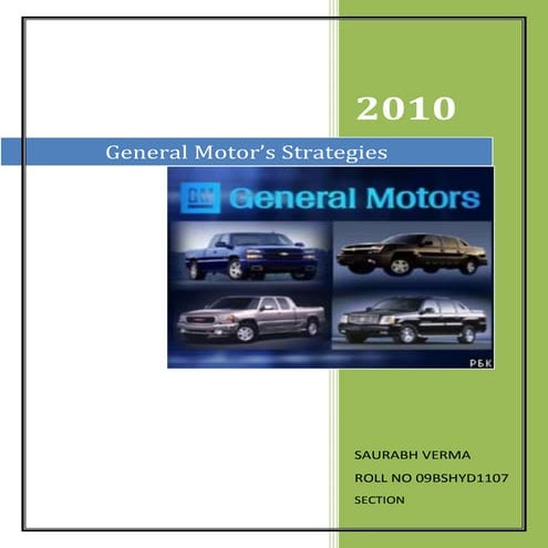 General Motors | DOCX