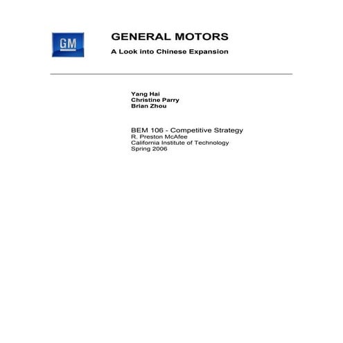 Gm | PDF