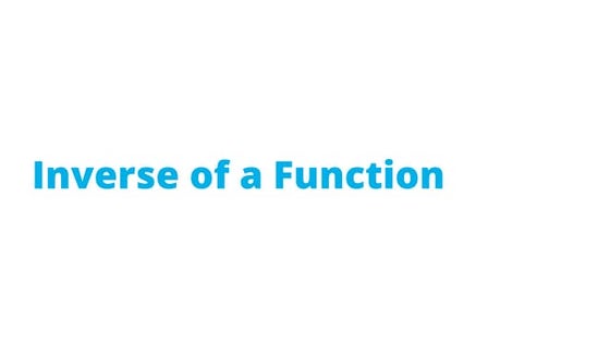 INVERSE FUNCTION | DOCX