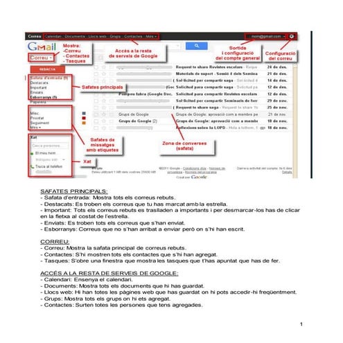 Manual del gmail | DOCX