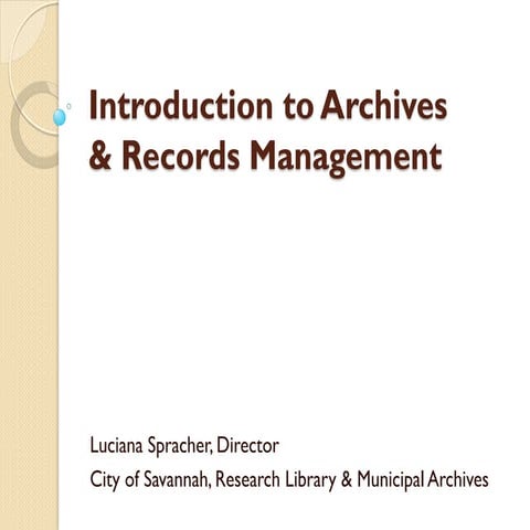 Records Continuum Model | PPT