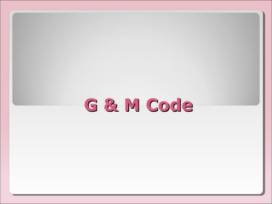 Complete okuma lathe g and m codes | PDF