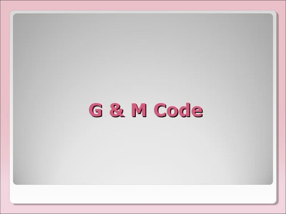 Complete okuma lathe g and m codes | PDF