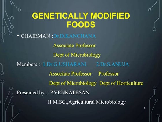 Terminator Gene Technology | PPT
