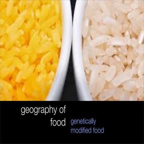 Gm food | PDF