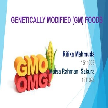 Gm foods | PPT