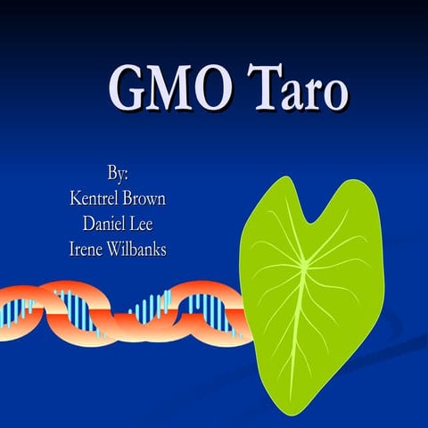 Gmo | PPT