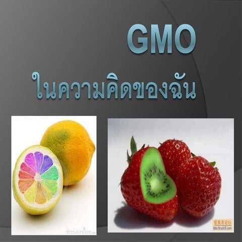 Gmo | PPTX