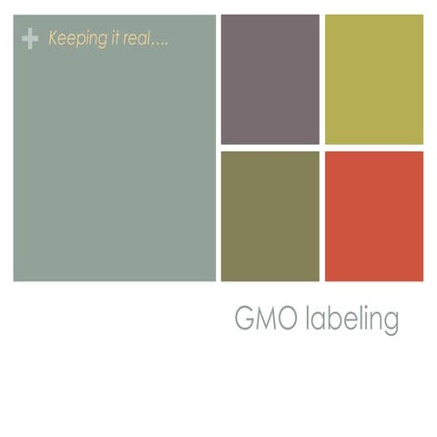 GM Food Labeling | PPTX