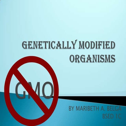 Gmo powerpoint | PPT