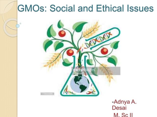 Ethical issues associated with Genetically Modified Crops and Genetically Modified foods.pptx