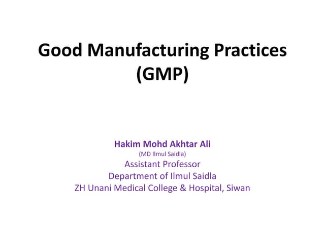 Schedule t -gmp_(unit-5) | PPT