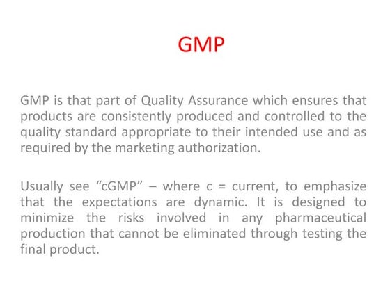 Schedule T Good Manufacturing Practice Indian systems of Medicine | PDF | Pharmaceutical ...