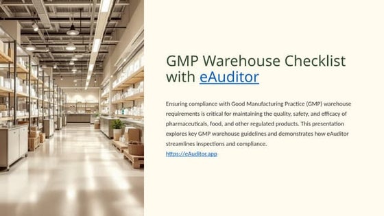 Goods inward procedure, inspection and documentation | PPT