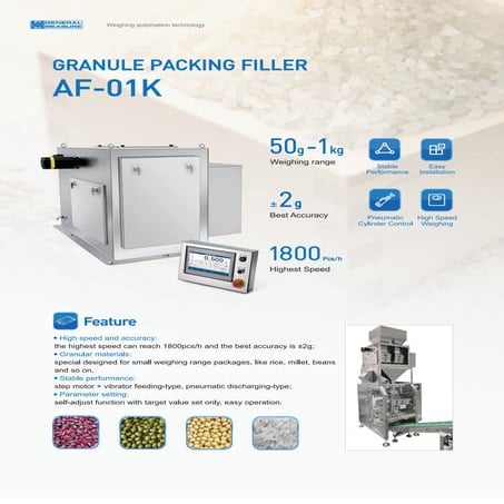 GM PaxGo High Speed Packing Filler AF-01K.pdf | Track and Field | Sports