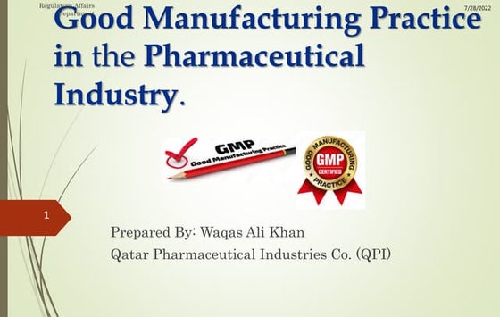 GMP Introduction | PPT