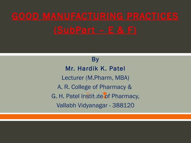 Goods inward procedure, inspection and documentation | PPTX