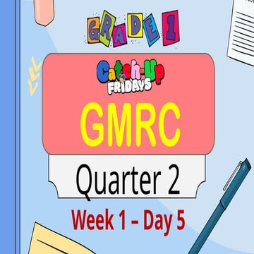 LE_GMRC1_Q2_W1_v2.pdf grade 1 DAILY LESSON LOG | PDF