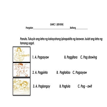 GMRC 1 - Assessment for Grade 1 students.pptx