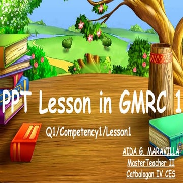 Grade 1 -First quarter GMRC lesson 1 waray | PPTX