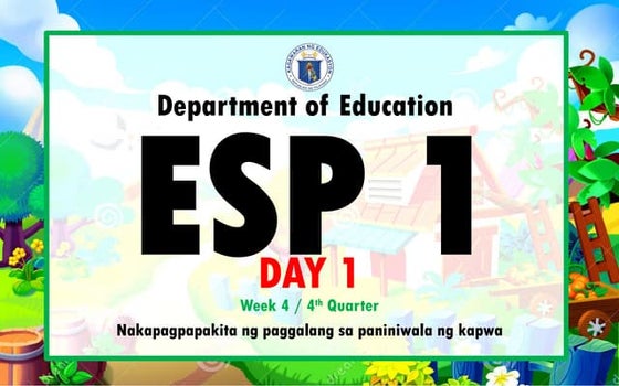 K to 12 esp III complete objectives & Subject matter | PPT