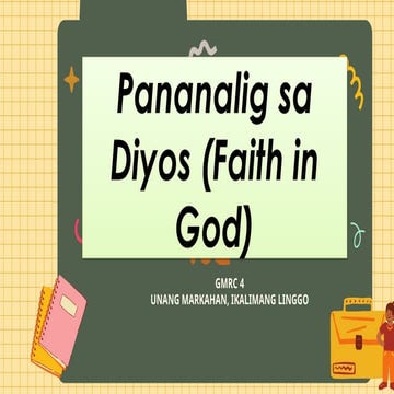 GMRC 4 Q1W5 PPT.pptx lesson grade 4 faith | PPTX