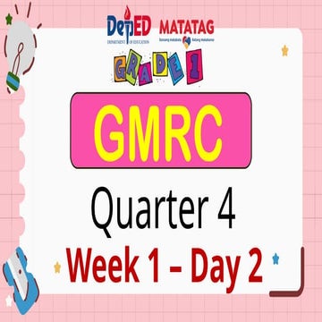 GMRC DAY 2.pptx............................. | PPTX