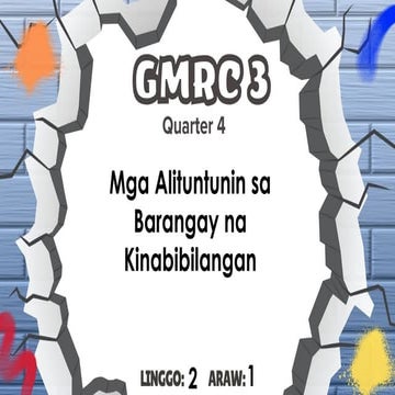 GMRC and Values education Week 7 day 1 ppt | PPTX
