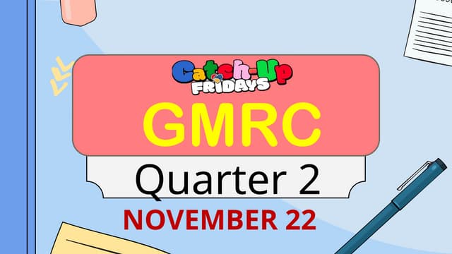 GMRC and Values education Week 7 day 1 ppt | PPTX
