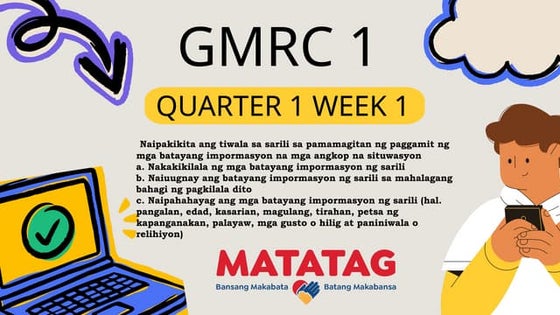 GMRC Quarter 1 Week 1 MATATAG Curriculum.docx