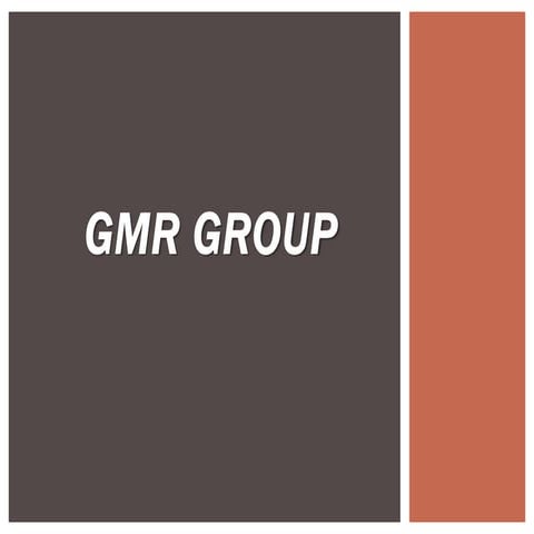 Gmr group family business ppt | PPTX