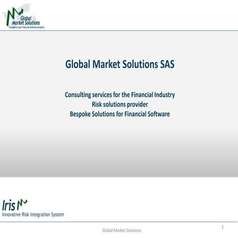 GMS Company and Products Presentation (2014) | PPTX | Business Accounting & Finance | Business