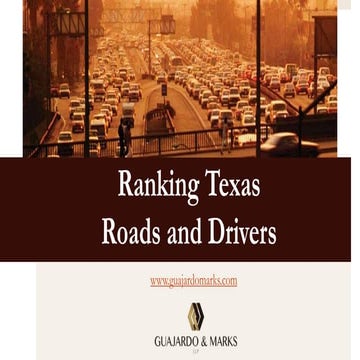 Ranking Texas Roads and Drivers | PPT