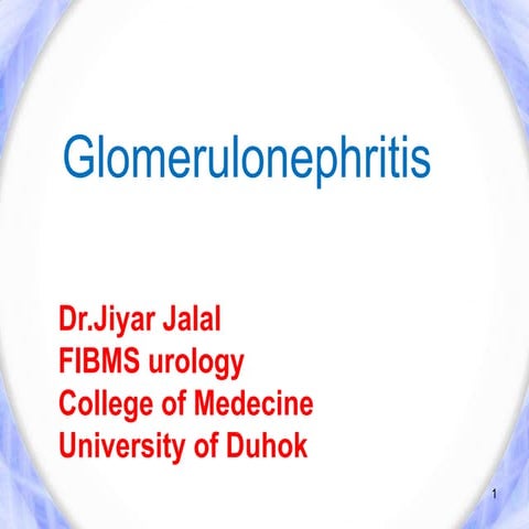 GN.ppt | Blood Disorders | Diseases and Conditions