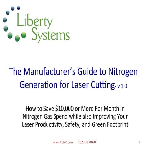 Nitrogen Generators Awareness Guide for Laser Cutting | PDF