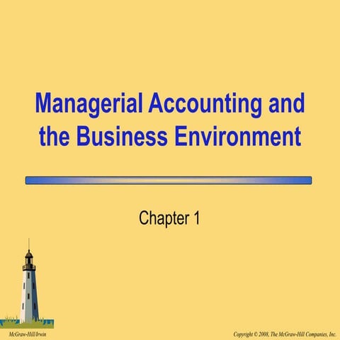 MANAGERIAL ACCOUNTING: AN OVERVIEW...ppt