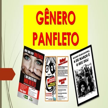 Gênero panfleto | PPT