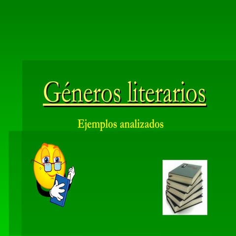 Géneros Literarios | PPT