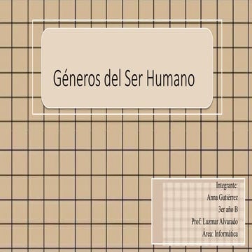 Identidad de género | PPTX