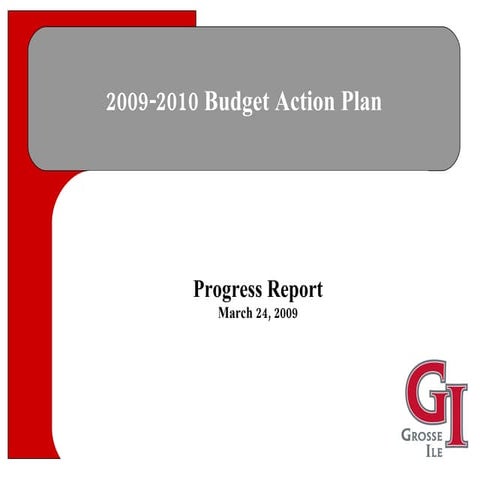 GI Budget Action Plan | PPT