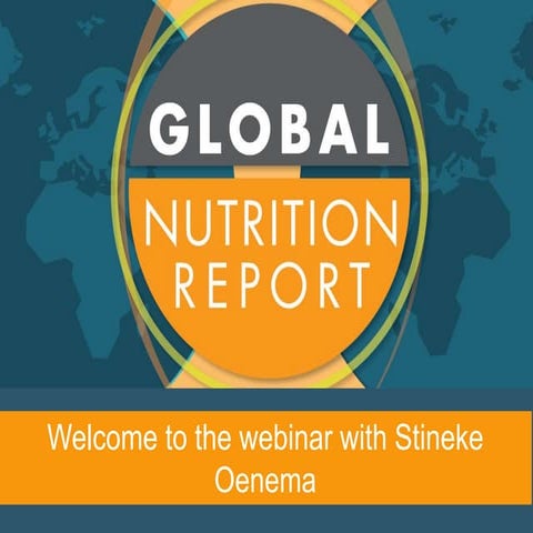 Global Nutrition Report & Global Nutrition Architecture | PPTX ...