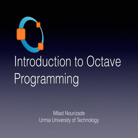 Gnu octave | PDF