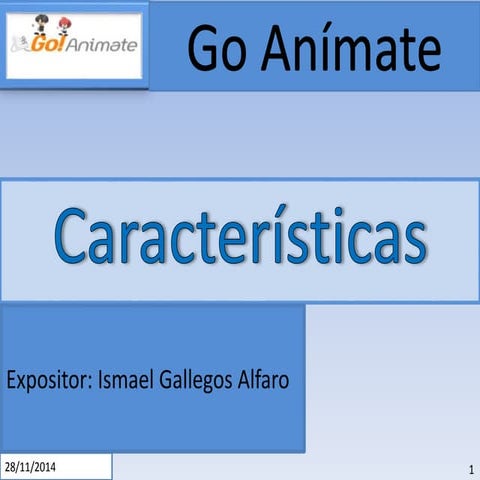 Pasos para crear una animación en go animate | PDF