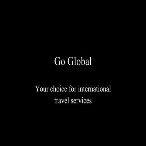 Go Global Ppt | PPT