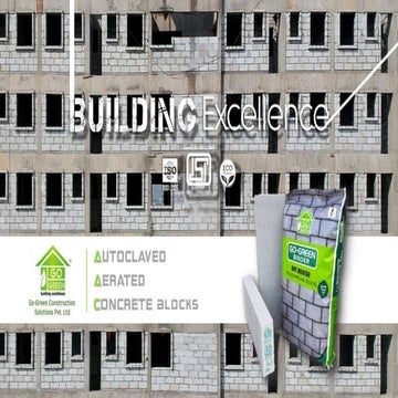 Go Green AAC Blocks PPT | PPTX