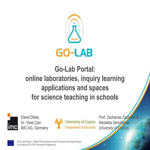 Go-Lab: Apps and Adaptability | PPTX