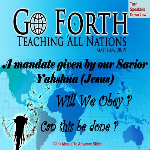 Go Ye Therefore | PPS