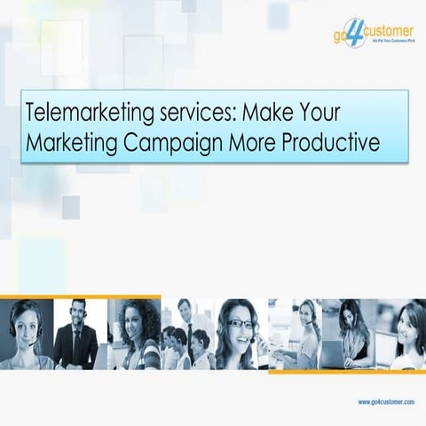 Presentation on telemarketing | PPTX