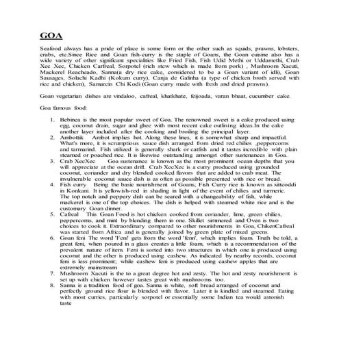 Goa | PDF